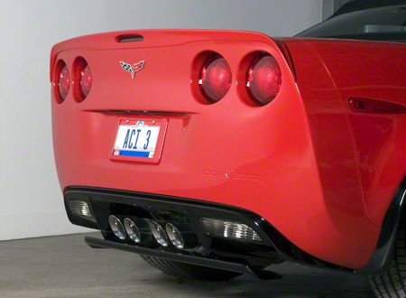 Corvette Lower Rear Tunnel Spoiler (05-13 Corvette C6) - Free Shipping