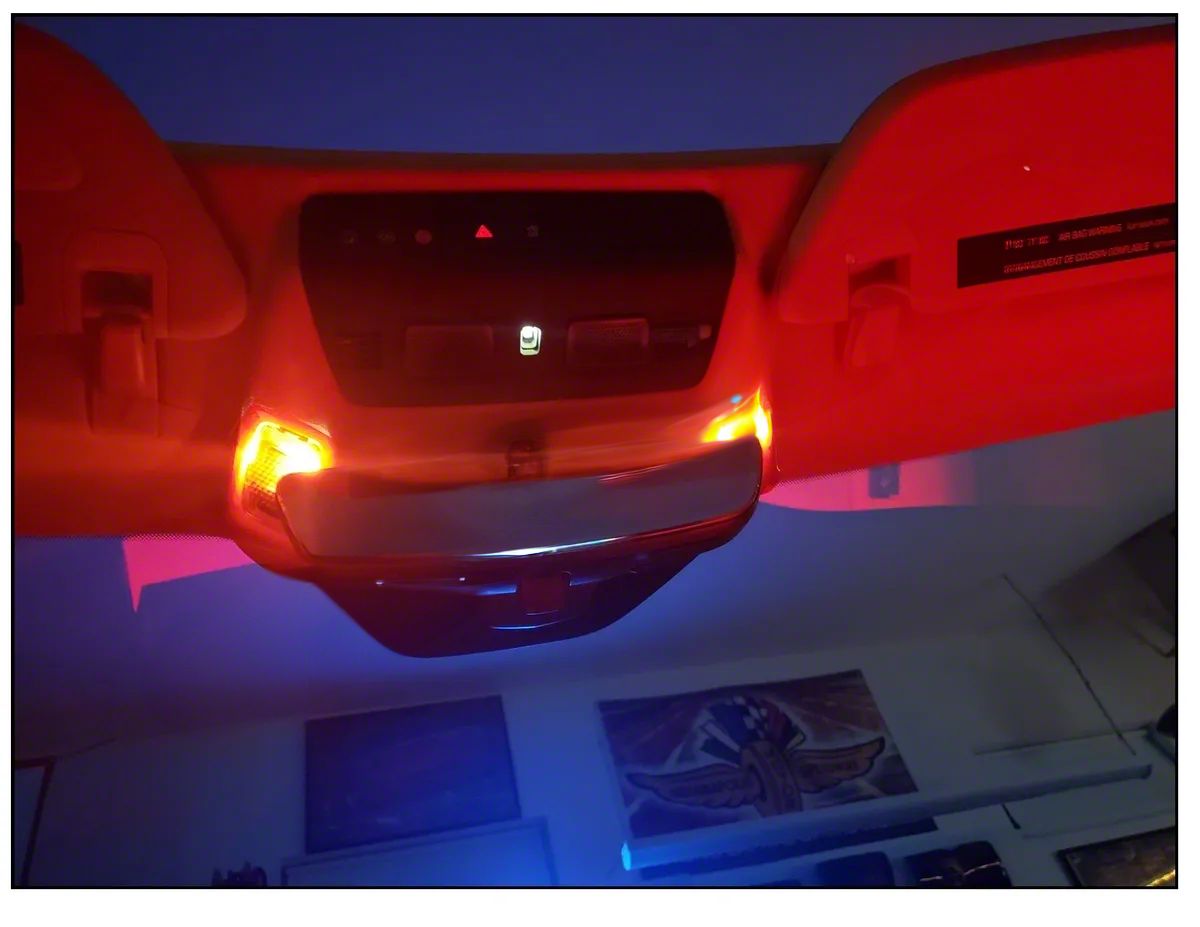 Corvette Map Light Tinting Kit; Yellow (20-26 Corvette C8) - Free Shipping