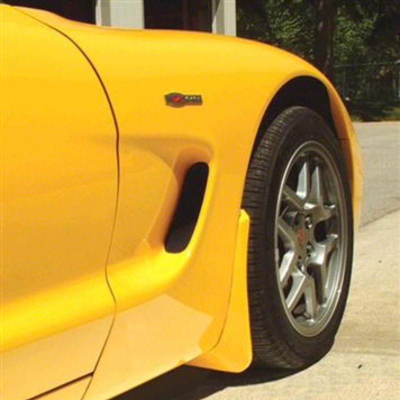 Altec Corvette Molded Splash Guards; Rear; Medium Spiral Gray 288-220 ...