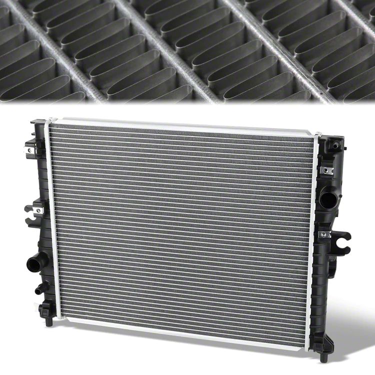 Corvette OE Style Aluminum Radiator (14-19 Corvette C7, Excluding Z06 ...