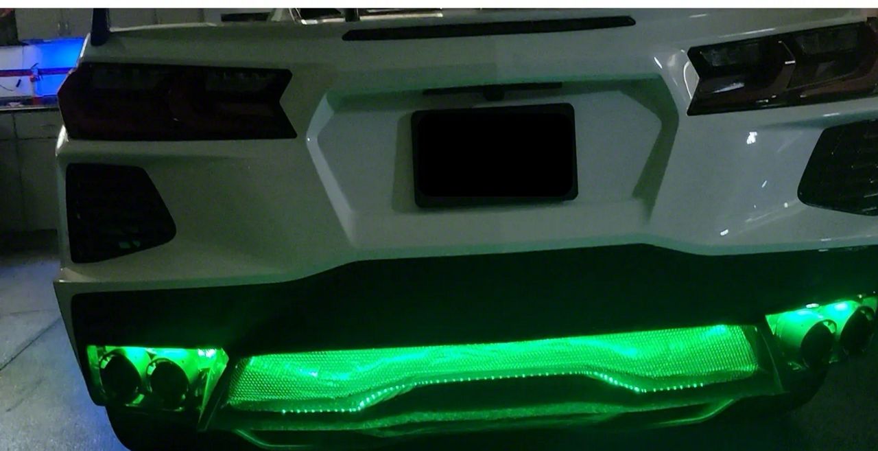 Corvette Optional Add-On RGB Rear Fascia LED Lighting Kit (20-24 ...