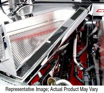 Corvette Perforated Header Guard Cover Kit with Rear Crossmember Covers ...