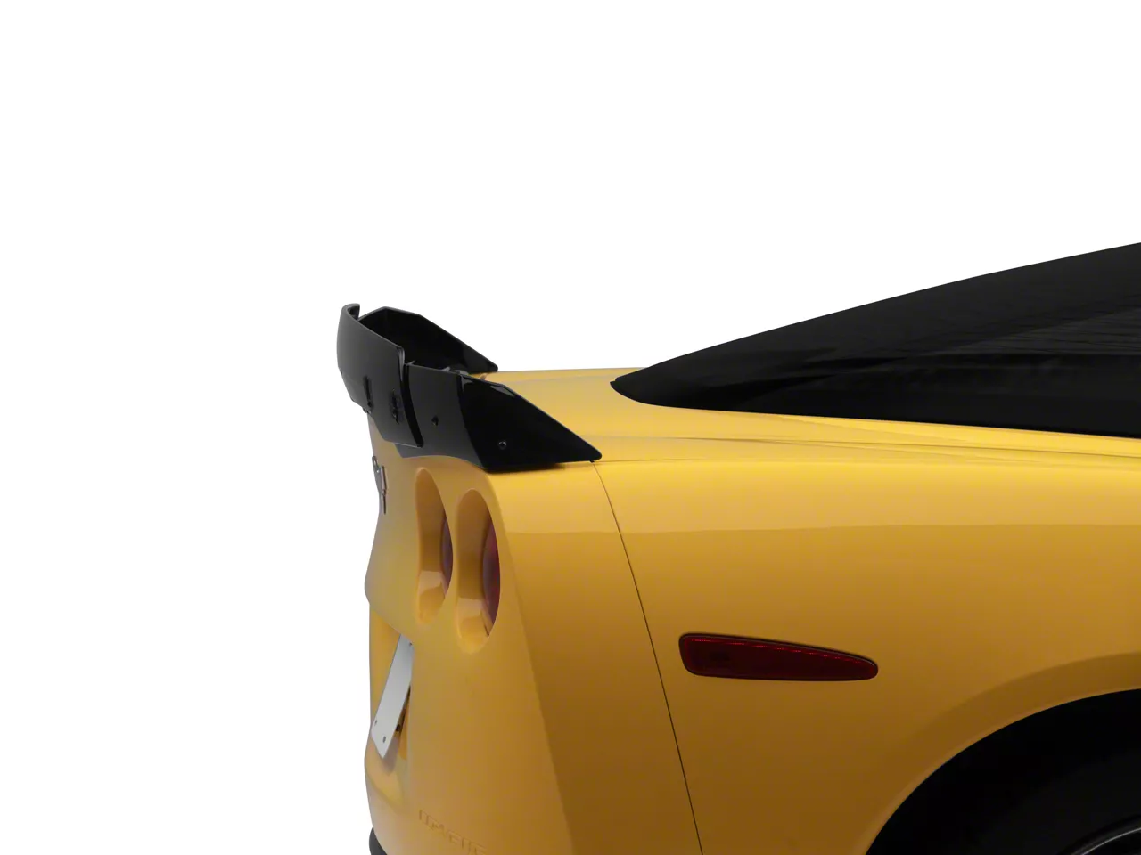 Corvette Performance Style Rear Spoiler with Dark Tinted Wickerbill ...