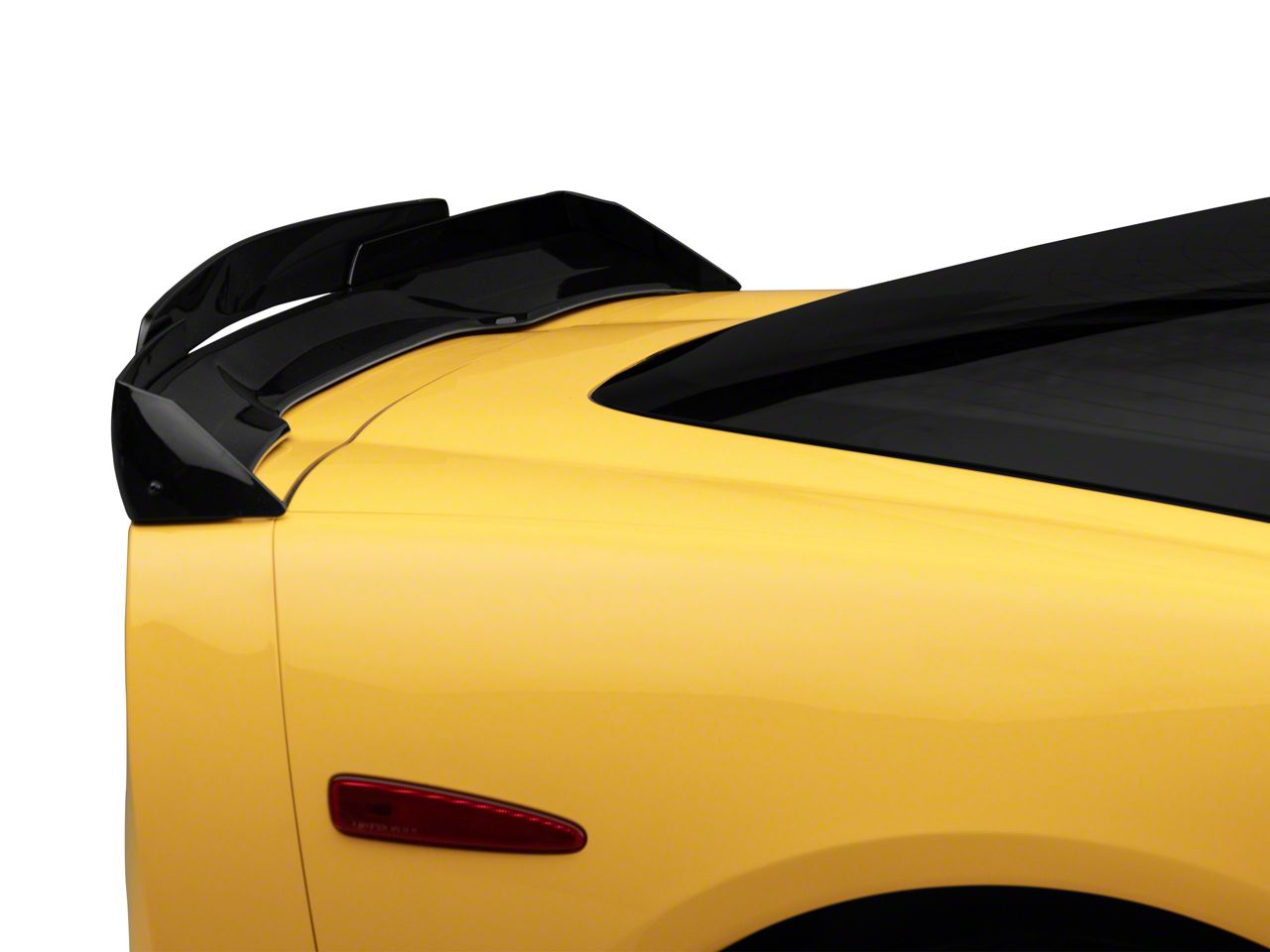 Corvette Performance Style Rear Spoiler with Dark Tinted Wickerbill ...