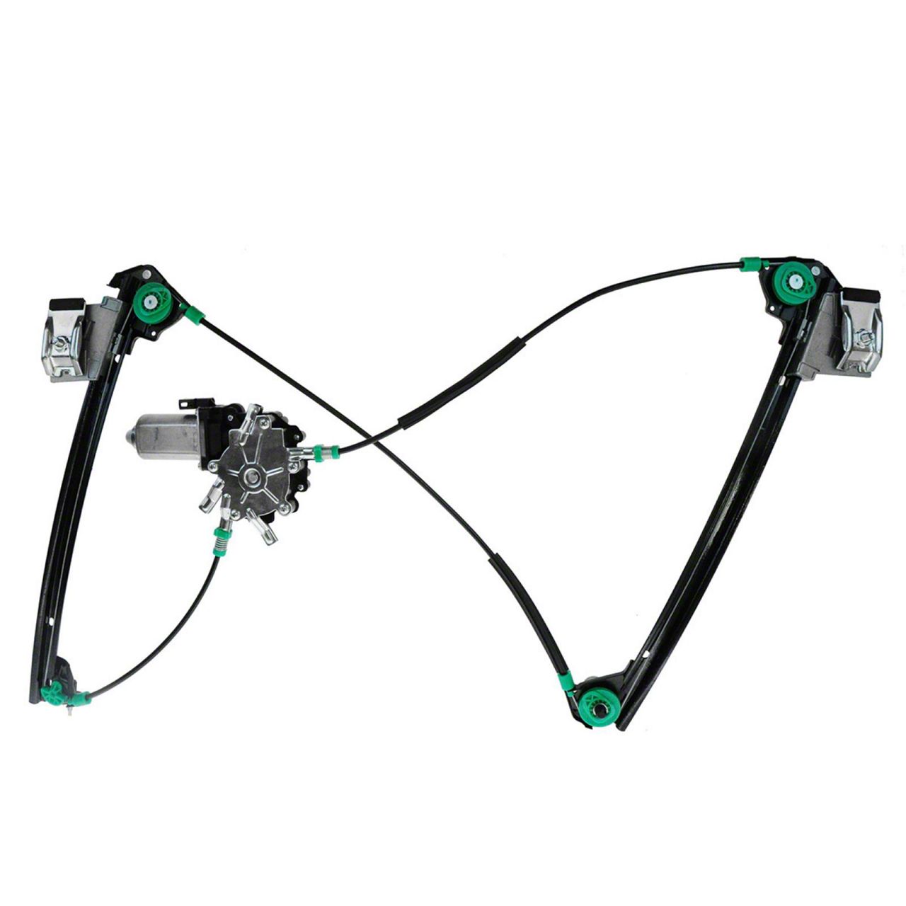 Corvette Power Window Regulator and Motor; Driver Side (97-04 Corvette ...