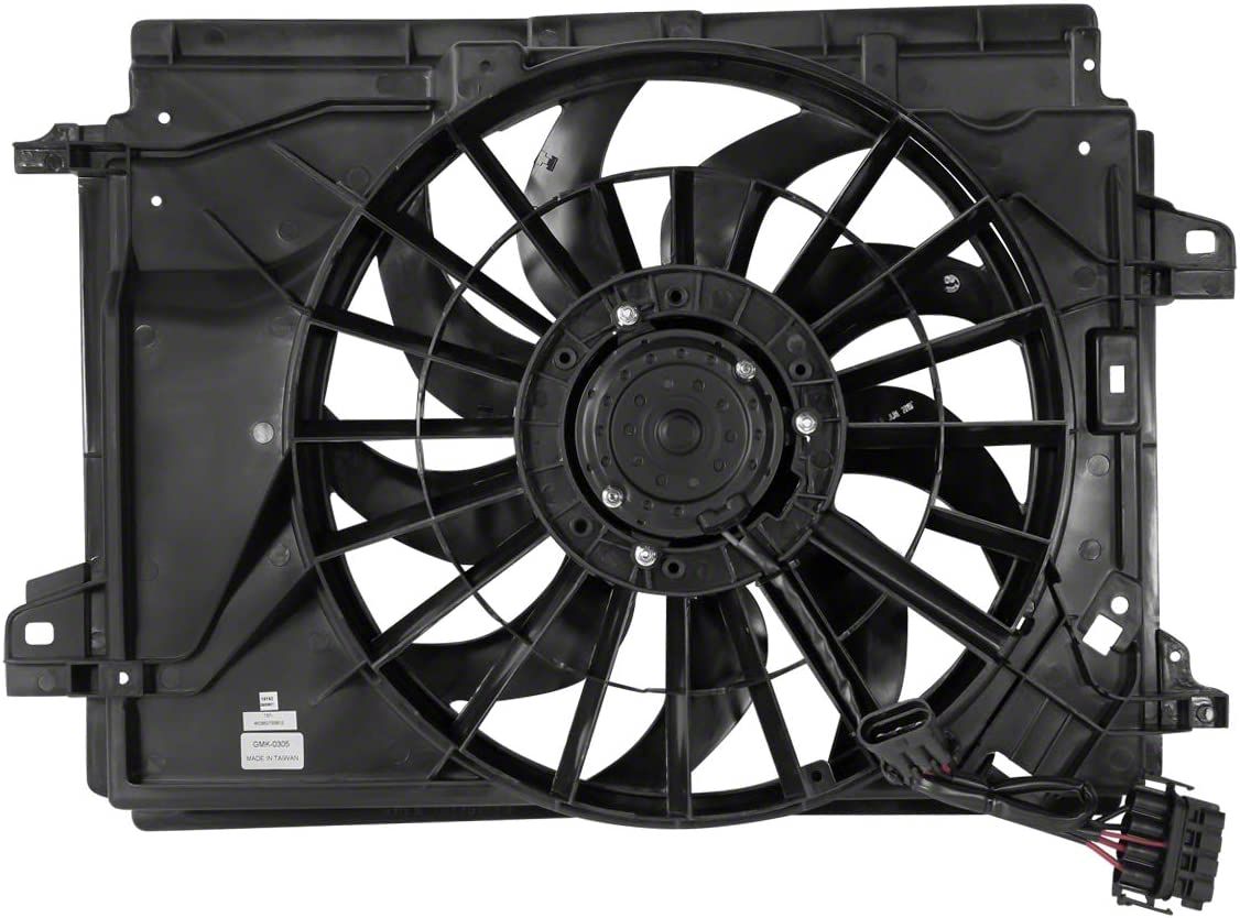 Corvette Radiator Cooling Fan (05-13 Corvette C6, Excluding Z06) - Free ...