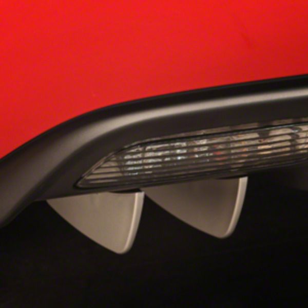 Altec Corvette Rear Aero Diffuser; Jetstream Blue 5140-85U (05-13 ...