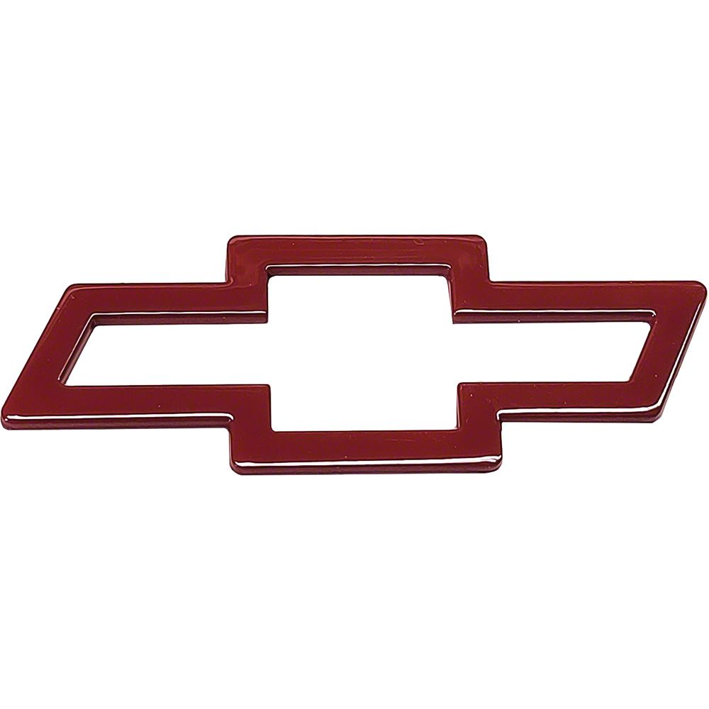 Corvette Rear Deck Lid Bow Tie Emblem; Red (00-05 Corvette C5 & C6 ...