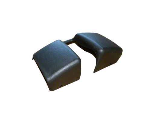 Corvette Removable Rear Roof Panel Latch Handle Cover; Black (97-25 ...