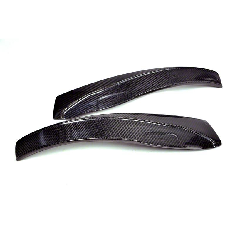 Corvette Side Panel Mud Flaps; Carbon Fiber (06-13 Corvette C6 Grand ...