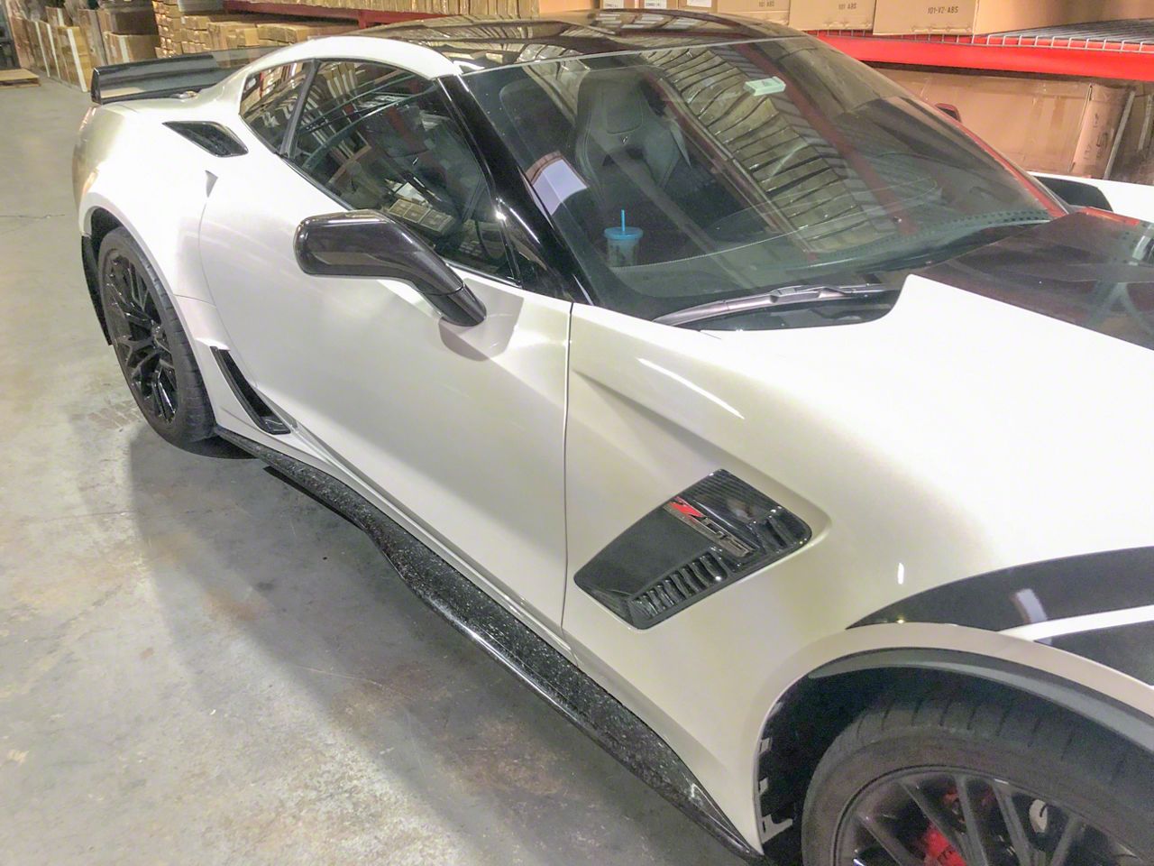 Corvette Side Skirt Rocker Panels; Forged Carbon Fiber (14-19 Corvette ...