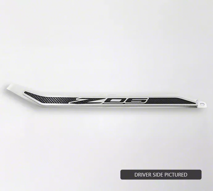 Corvette Stainless Door Prop with Real Carbon Fiber Z06 Insert ...