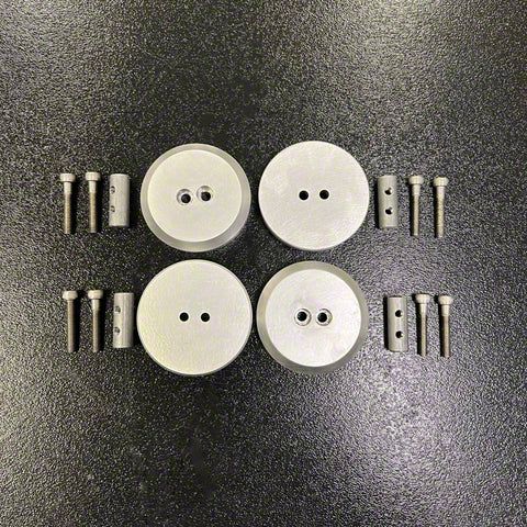 Corvette Stealth ANO Lift Pad; Candy Red (97-26 Corvette C5, C6, C7 ...