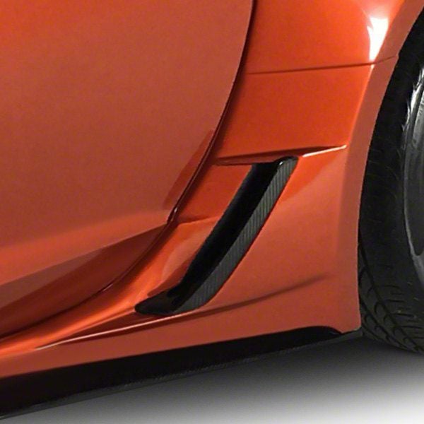 Corvette STOCK Rear Air Duct Brake Vent; Carbon Fiber (14-19 Corvette ...