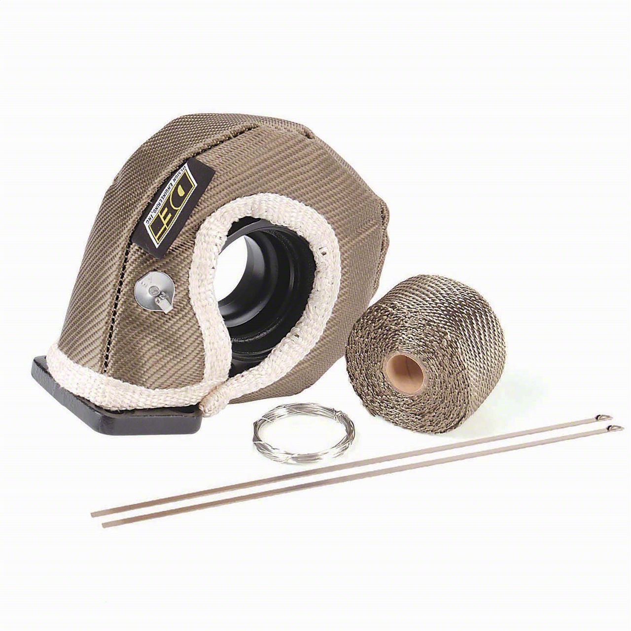 Corvette T3 Titanium Series Turbo Shield/Blanket Kit (Universal; Some ...