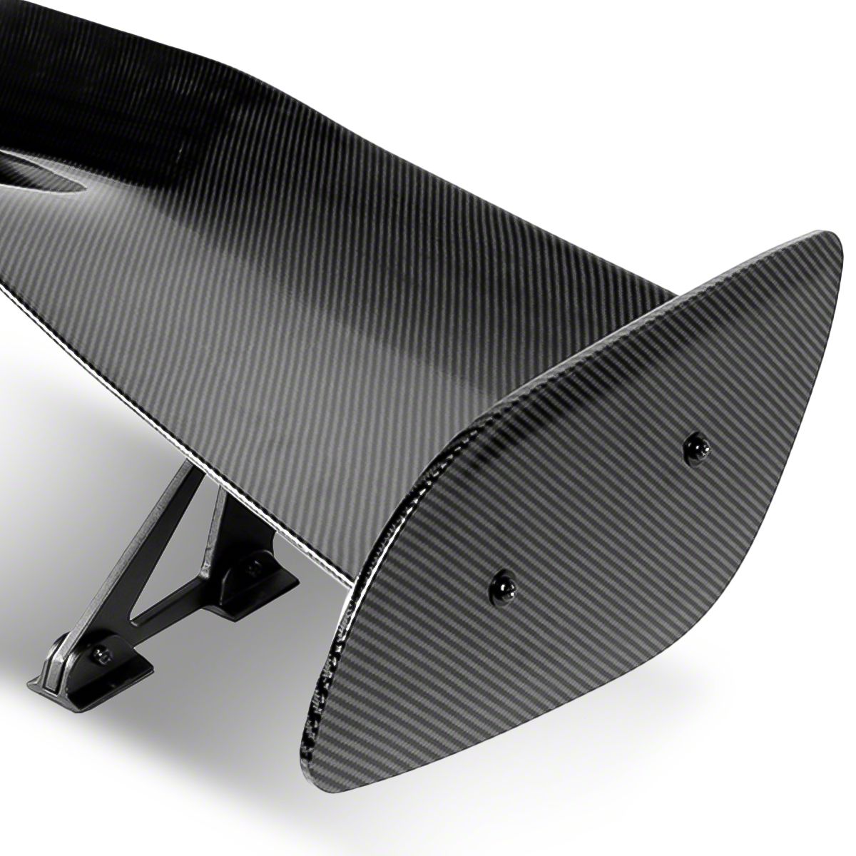 Corvette Type-1 GT Style Universal Wing with Mounts; Carbon Fiber ...