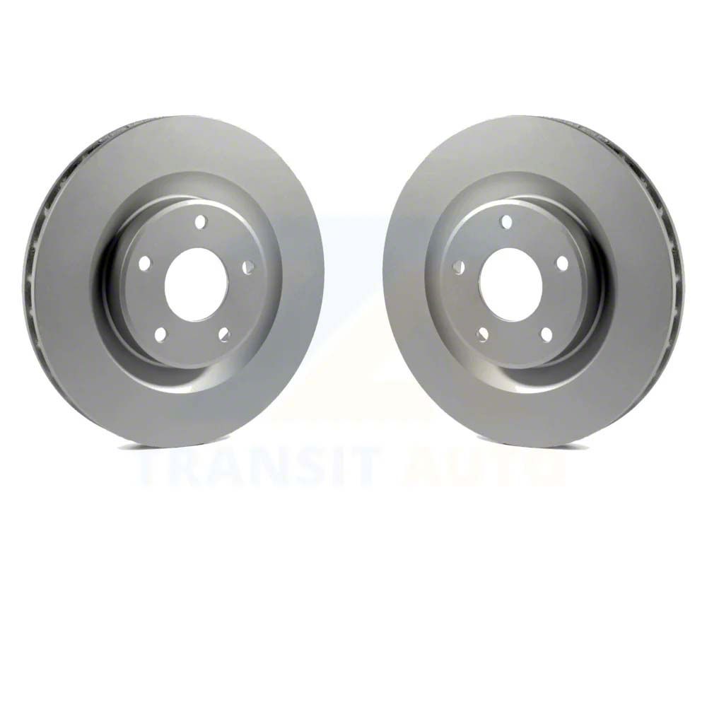 Corvette Vented Rotors; Front Pair (05-13 Corvette C6 Base w/ Standard ...