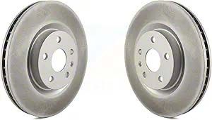 Corvette Vented Rotors; Front Pair (20-25 Corvette C8 Stingray w/ Z51 ...