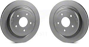 Corvette Vented Rotors; Rear Pair (97-04 Corvette C5; 05-13 Corvette C6 ...