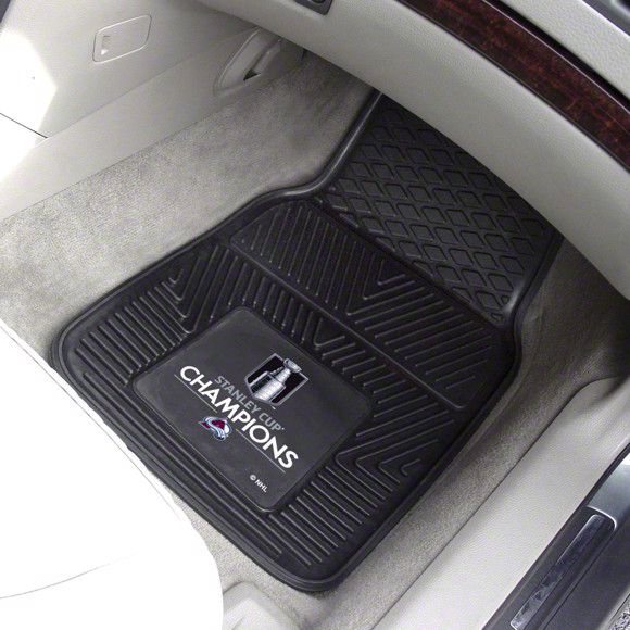 Corvette Vinyl Front Floor Mats with Colorado Avalanche 2022 Stanley ...