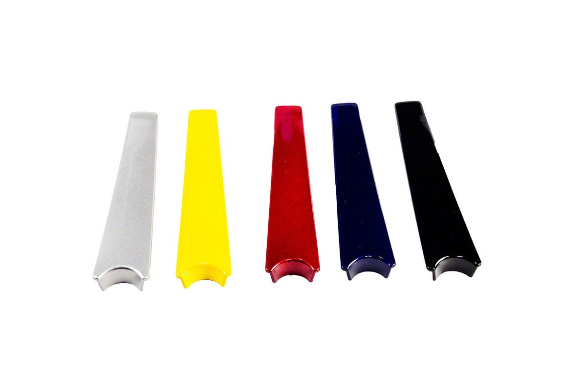 Corvette Wheel Spoke Inserts; Crystal Red Metallic (08-09 Corvette C6 ...