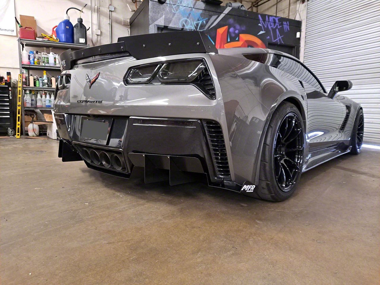 Corvette Wickerbill Rear Spoiler (14-19 Corvette C7 Grand Sport) - Free ...