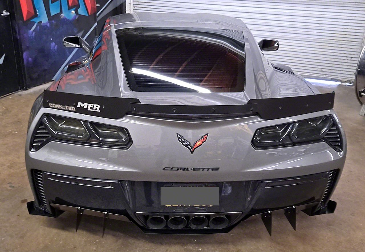 Corvette Wickerbill Rear Spoiler (14-19 Corvette C7 Grand Sport) - Free ...