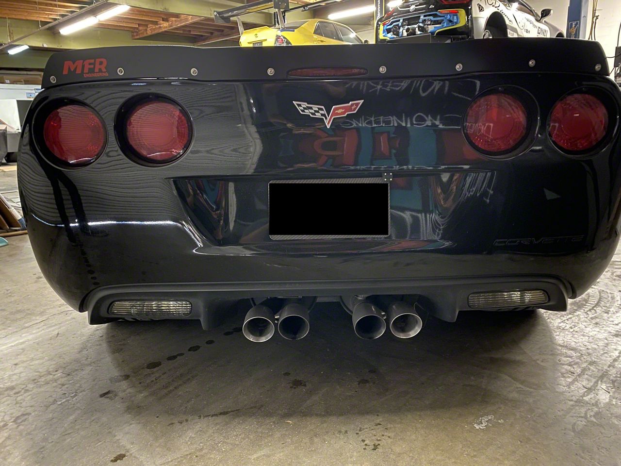 Corvette Wickerbill Rear Spoiler (05-13 Corvette C6) - Free Shipping