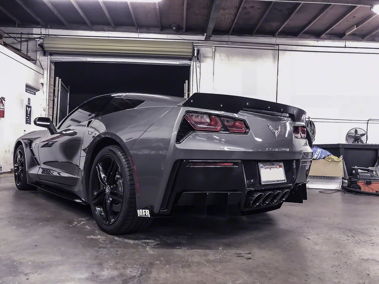 Corvette Wickerbill Rear Spoiler (14-19 Corvette C7, Excluding Grand ...