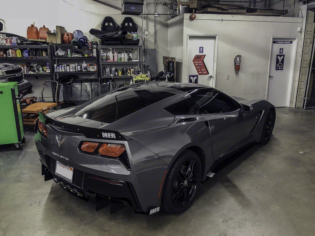Corvette Wickerbill Rear Spoiler (14-19 Corvette C7, Excluding Grand ...
