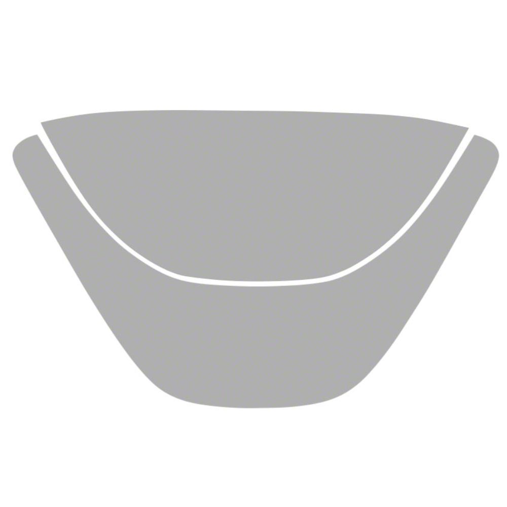 Corvette Window Tint Pre-Cut Kit; 2-Piece Back Glass; 5% Dark (05-13 ...