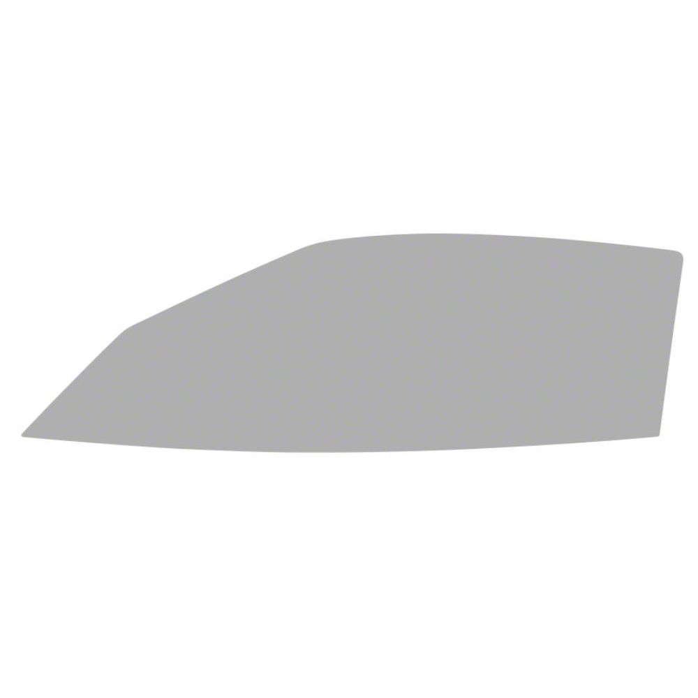 Corvette Window Tint Pre-Cut Kit; Front Passenger Side Roll-up; 25% ...