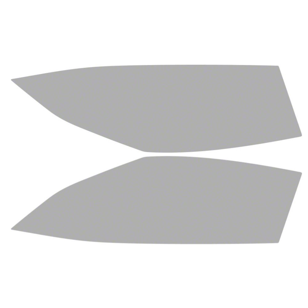 Corvette Window Tint Pre-Cut Kit; Front Roll-Ups; 25% Medium (14-19 ...