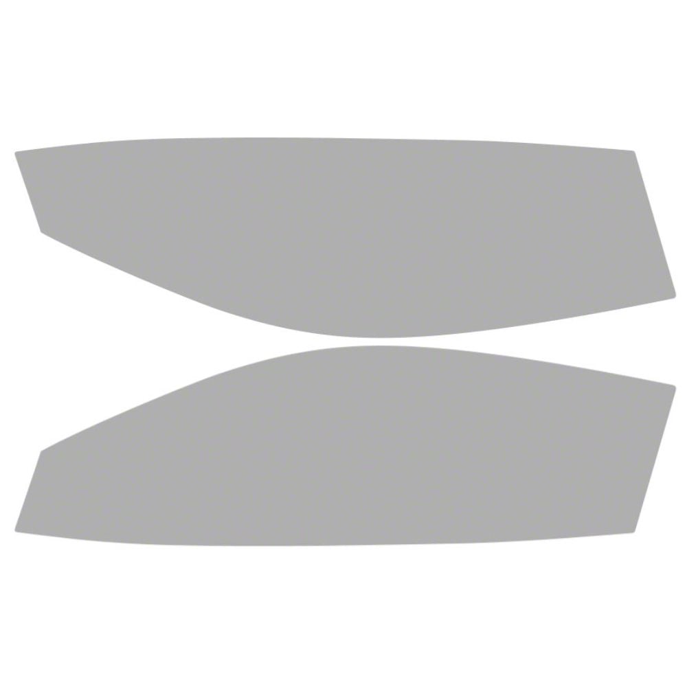 Corvette Window Tint Pre-Cut Kit; Front Roll-Ups; 50% Light (20-24 ...