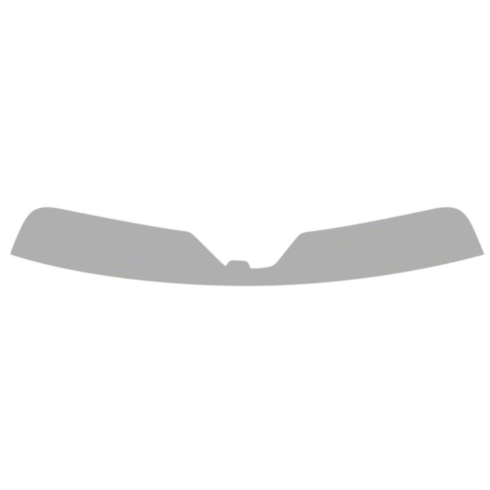 Corvette Window Tint Pre-Cut Kit; Windshield Eyebrow Option 1; 25% ...