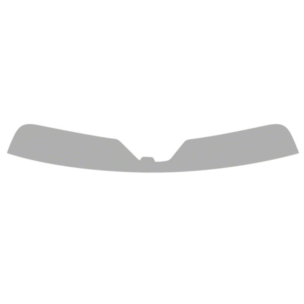 Corvette Window Tint Pre-Cut Kit; Windshield Eyebrow Option 1; 25% ...