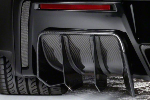 Corvette XIK Series 1 Rear Diffuser; Carbon Fiber (14-19 Corvette C7 ...