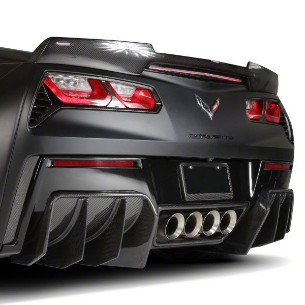 Corvette XIK Series I Rear Deck Wing; Carbon Fiber (14-19 Corvette C7 ...