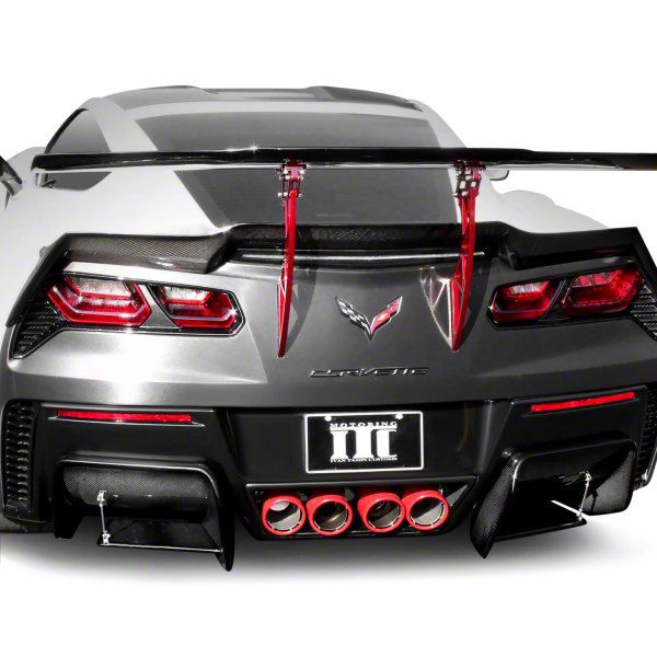 Corvette XIK Series II Rear Diffuser; Carbon Fiber (14-19 Corvette C7 ...
