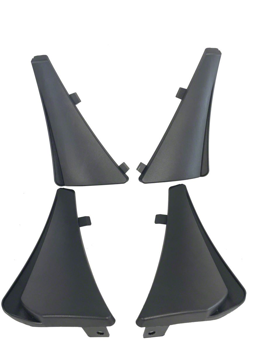 Corvette XL Premium Splash Guards; Red Mist (20-26 Corvette C8 Stingray ...