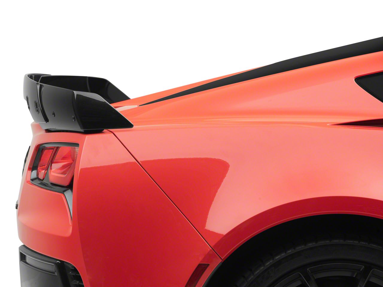 Corvette Z07 Stage 3 Performance Package Style Rear Spoiler with Dark ...