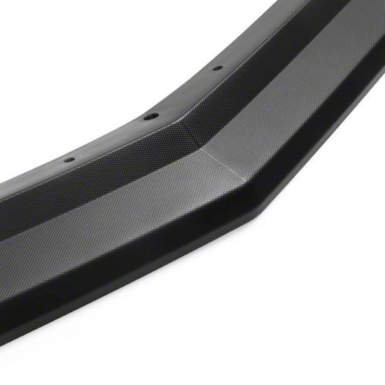 Corvette Z51 Style Chin Spoiler; Textured Black (20-25 Corvette C8 ...