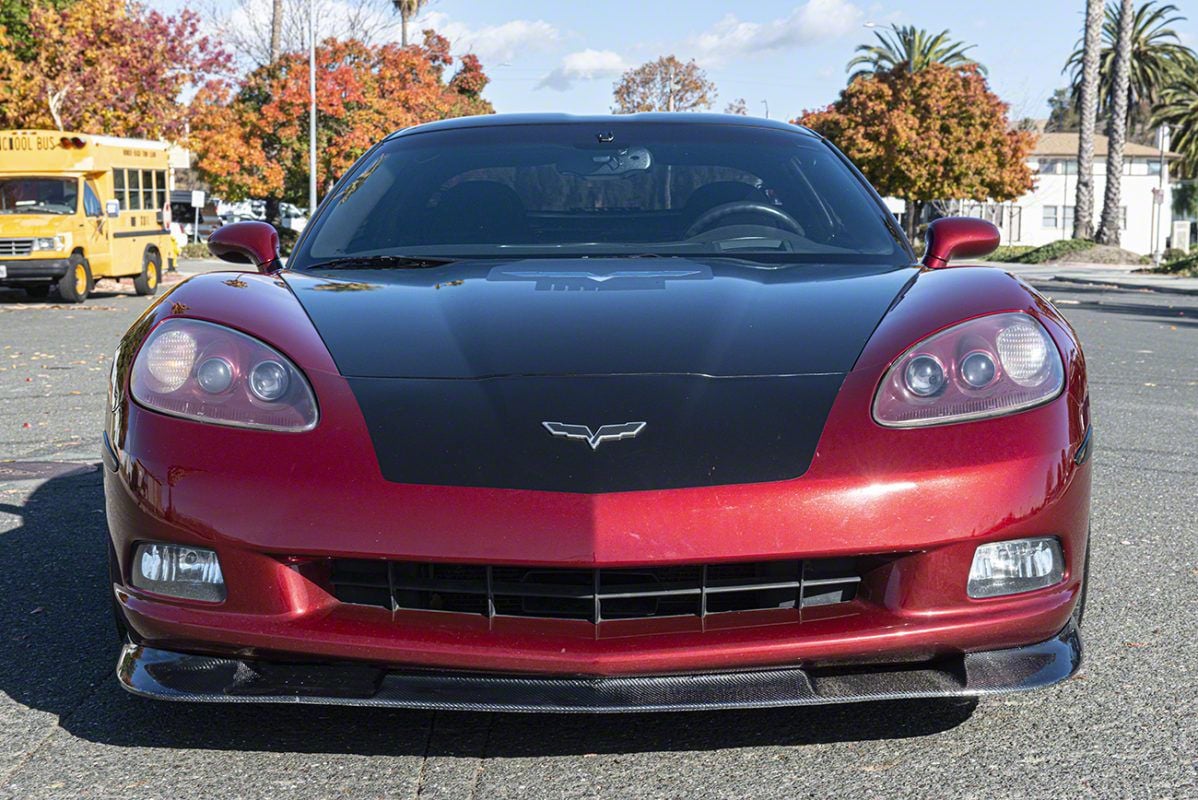 Corvette ZR1 Conversion Package Extended Front Splitter; Carbon Fiber ...