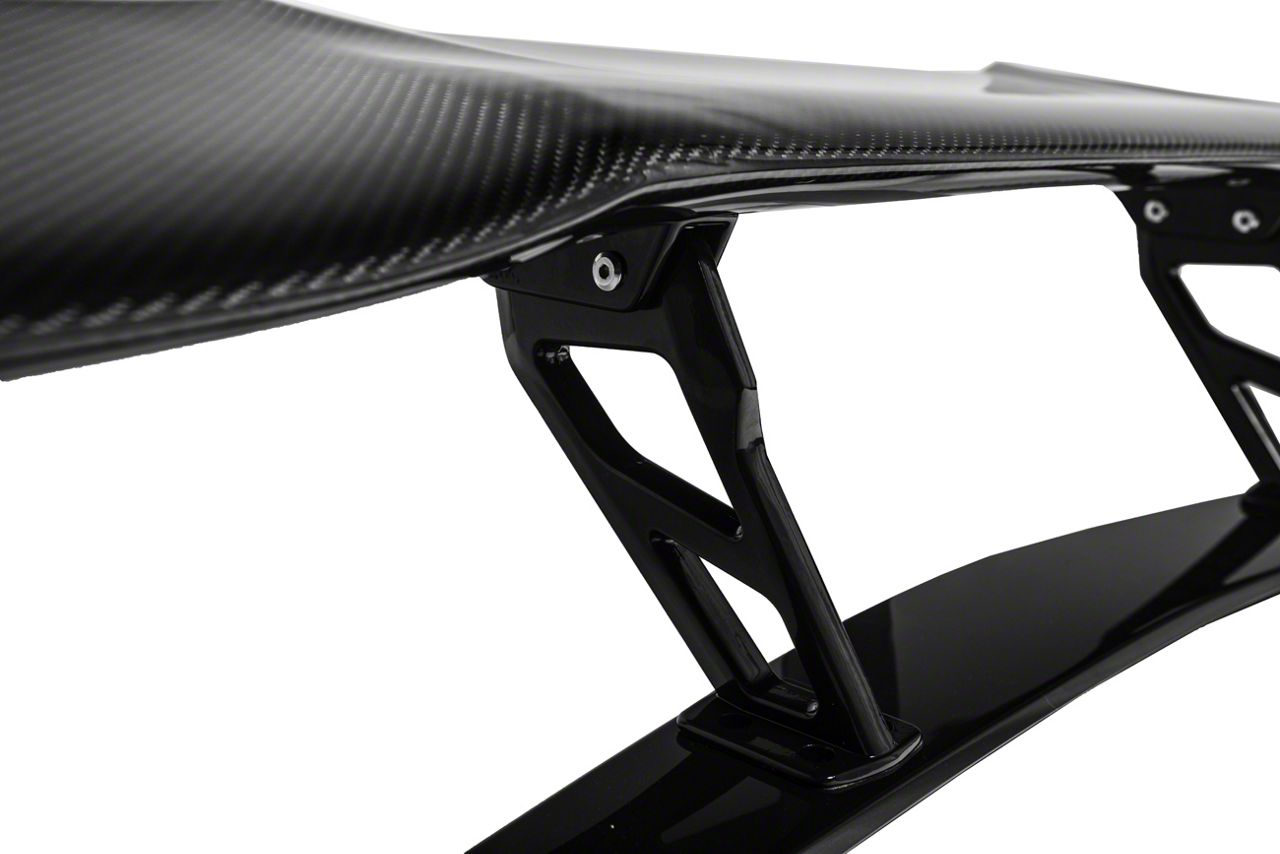 Corvette ZR1 Conversion Package High Rear Spoiler; Carbon Fiber (14-19 ...