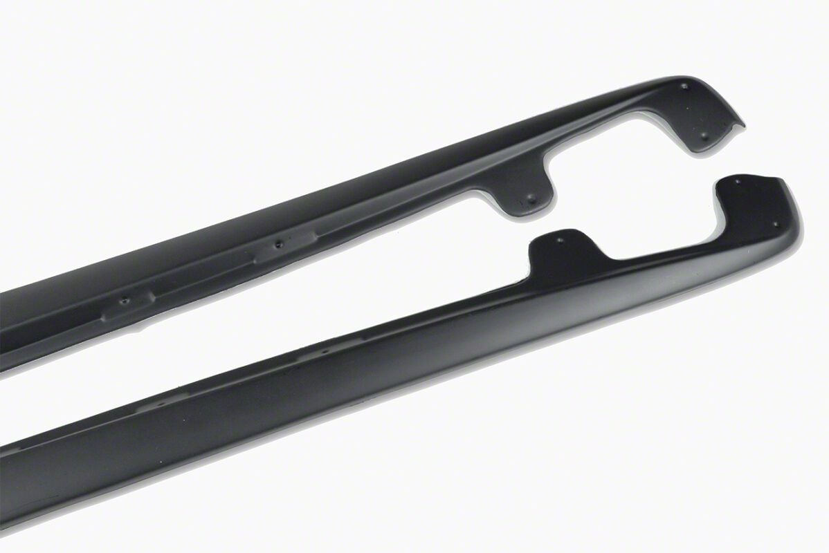 Corvette ZR1 Conversion Side Skirt Rocker Panels; Unpainted (05-13 ...