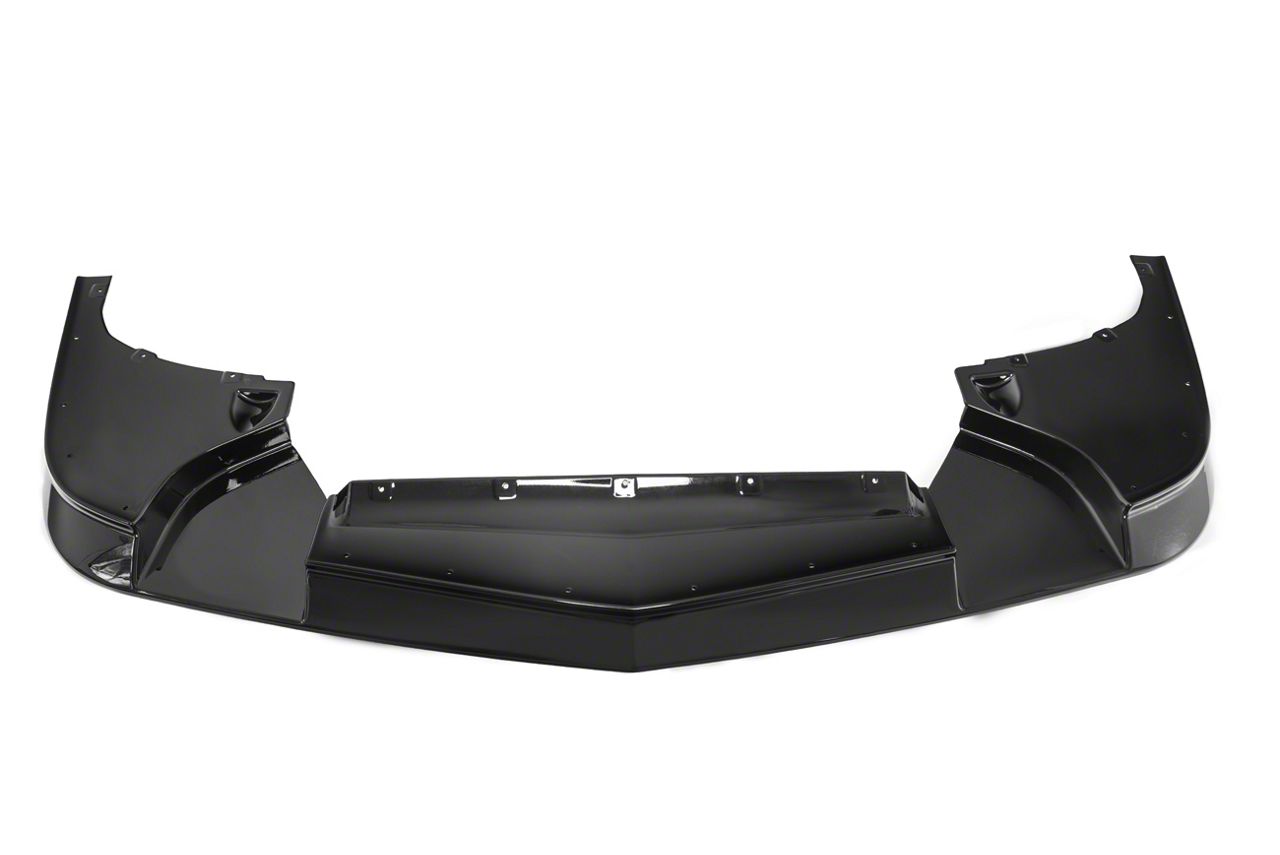 Corvette ZR1 Extended Front Chin Splitter; Glossy Black (97-04 Corvette ...