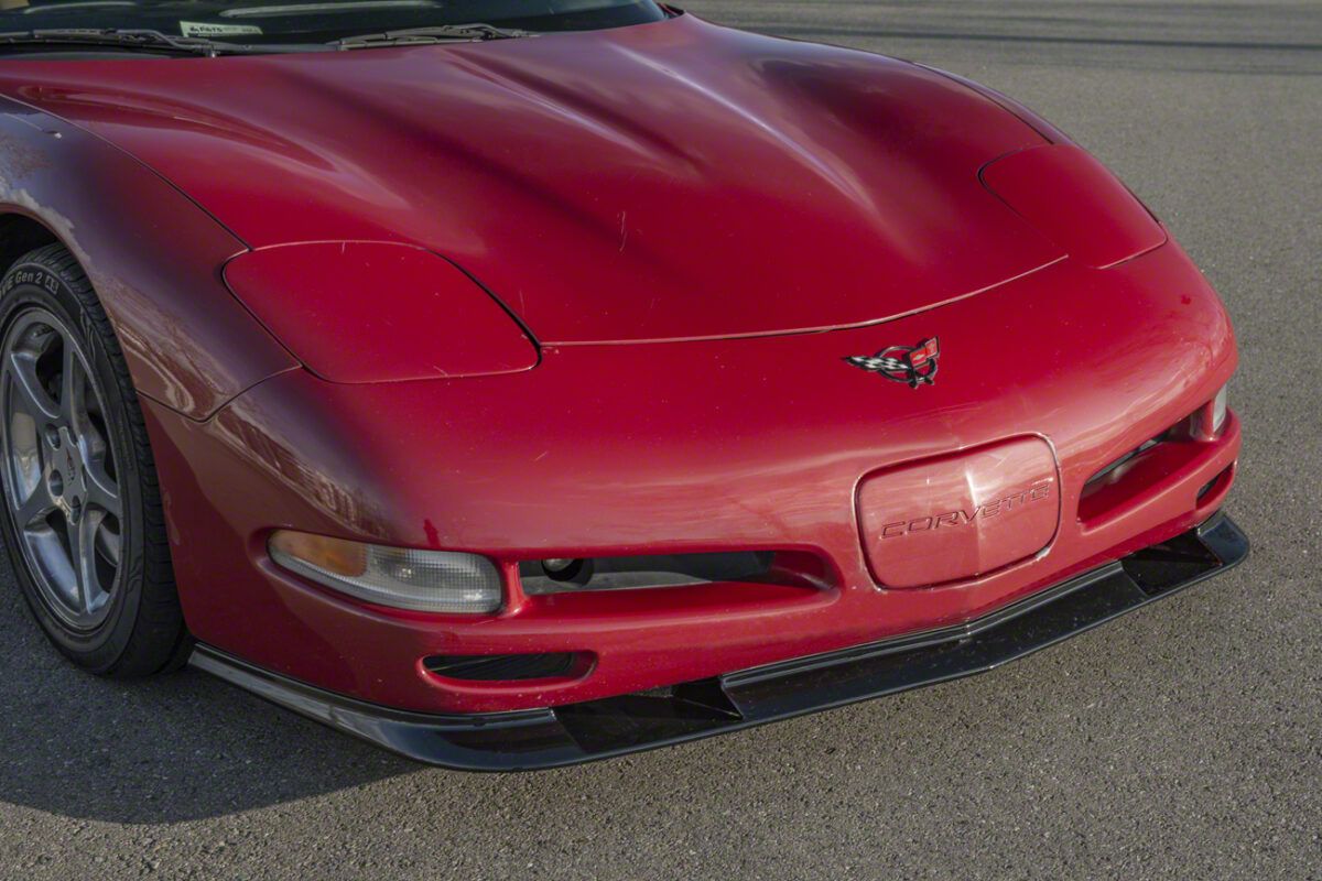 Corvette ZR1 Extended Front Splitter; Unpainted (97-04 Corvette C5 ...