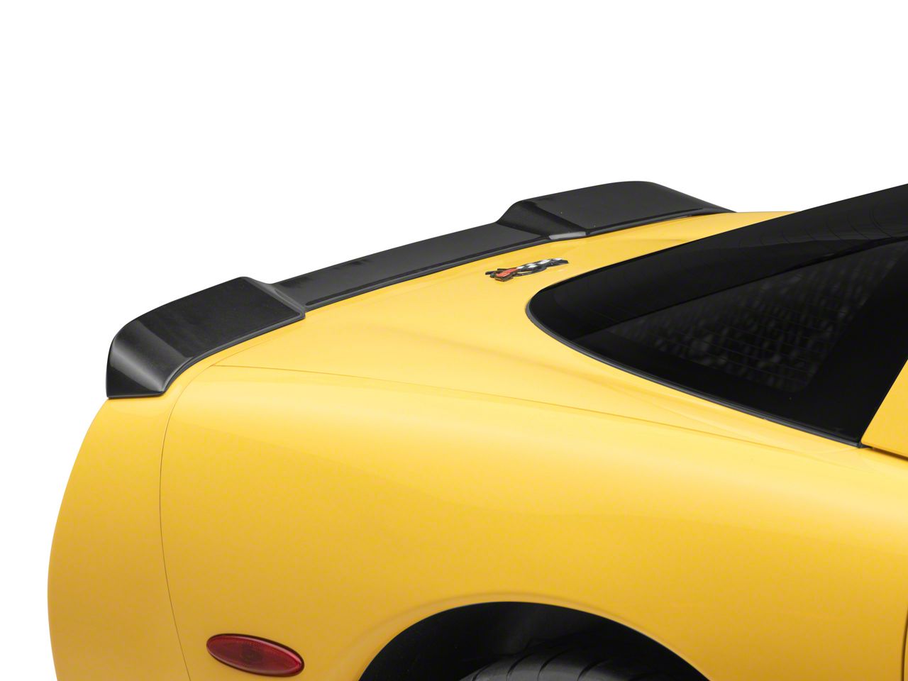 Corvette ZR1 Extended Rear Spoiler; Carbon Flash (97-04 Corvette C5 ...