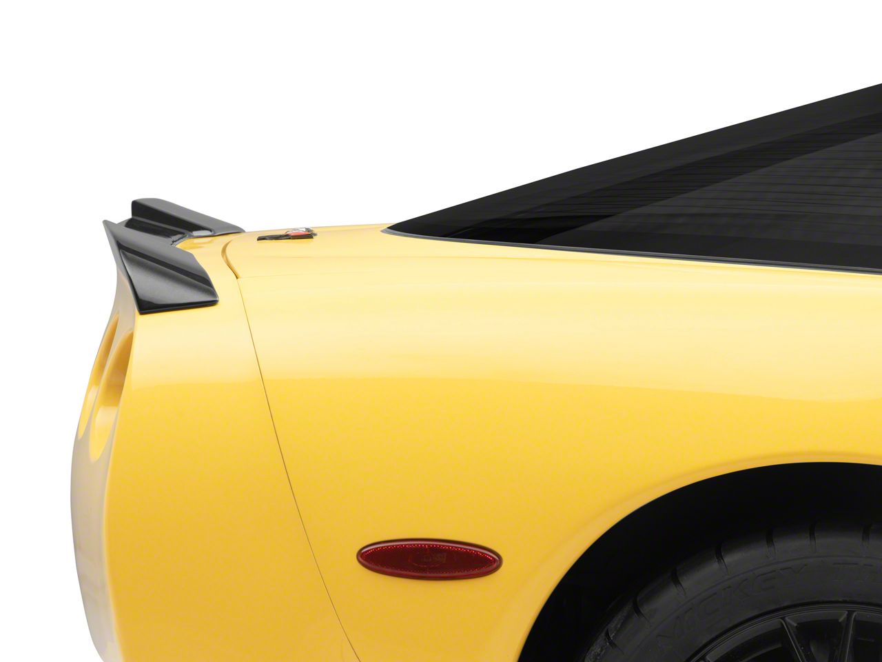 Corvette ZR1 Extended Rear Spoiler; Carbon Flash (97-04 Corvette C5 ...