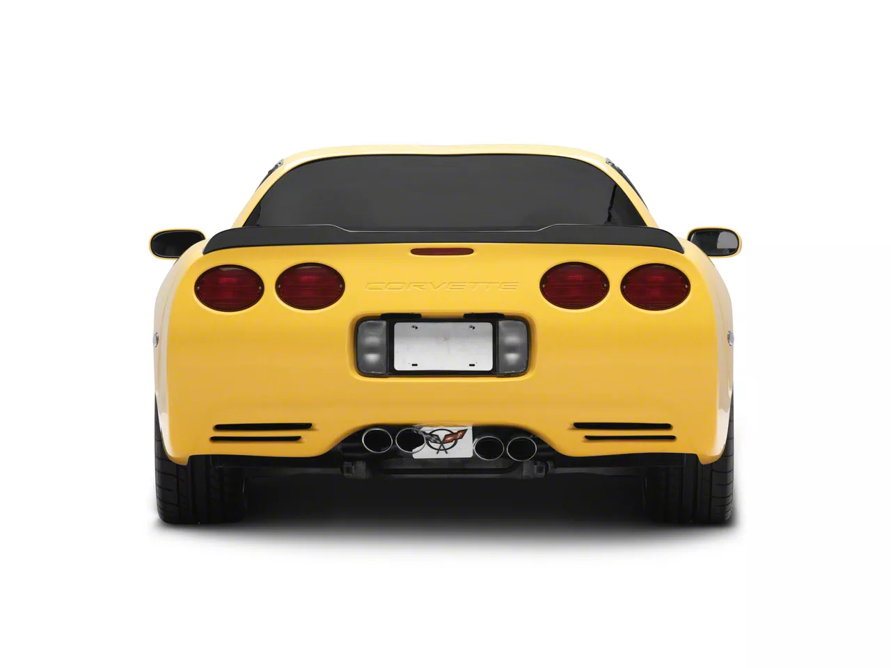 Corvette ZR1 Extended Rear Spoiler; Carbon Flash (97-04 Corvette C5 ...